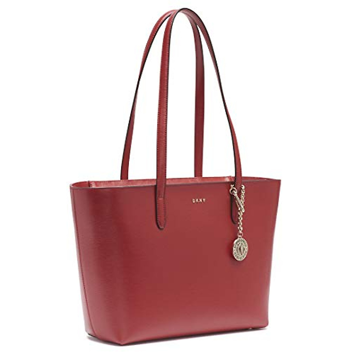 DKNY womens Dkny Bryant Md Tote, Bright Red, One Size US