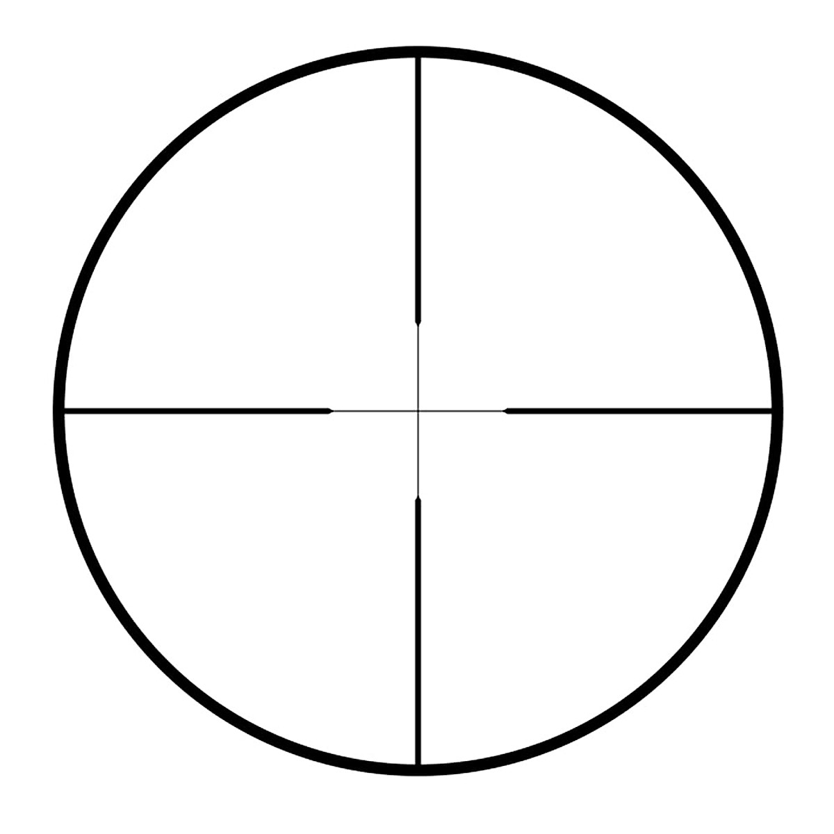 Vantage Riflescope 3-9X40, 1", 30/30 Duplex (Wire)
