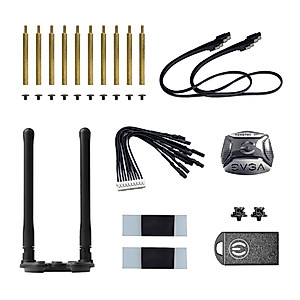 EVGA X570 Dark, 121-VR-A579-KR, AM4, AMD X570, PCIe Gen4, SATA 6Gb/s, 2.5Gb/s LAN, Wi-Fi 6/BT5.2, USB 3.2 Gen2x2, M.2, U.2, EATX, AMD Motherboard