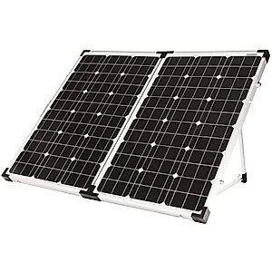 Go Power! GP-PSK-90 90W Portable Folding Solar Kit,Black
