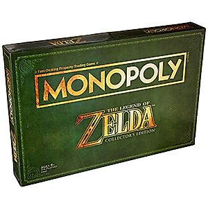 Monopoly Legend of Zelda Collectors Edition Board Game Ages 8 & Up (Amazon Exclusive)