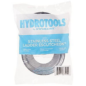 Swimline 87904 Stainless Steel Escutcheons for Pool Handrail(Pack of 2)