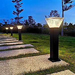 MCABUJT Home Garden Decoration Small Street Lamp，Led Garden Landscape Entrance Small Street Lamp, European Style Outdoor Waterproof Lawn Lamp, Villa Garden Lamp