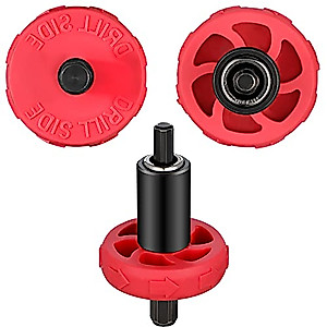 Electric Engine Drill Bit Adapter Jump Start Electric Engine Adapter with Storage Bag Safety Buckle for Plug Button Other Handheld Equipment Automotive Accessories Replacement Parts (3)