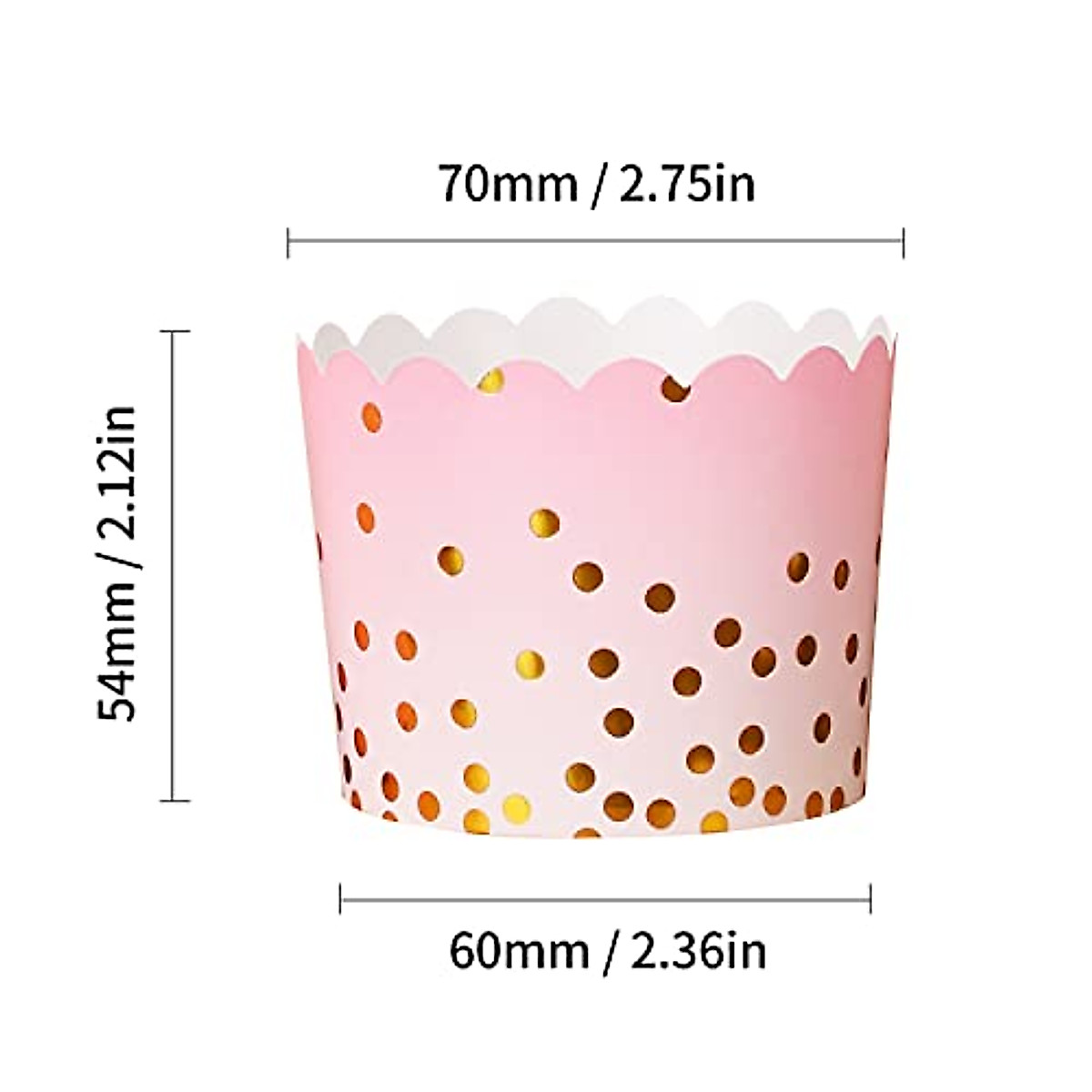 BAK-25 (Gold Dots Pink)