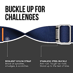 Suitisbest Sport Band for Apple Watch Ultra 2/Apple Watch Ultra Band 49mm 45mm 44mm 42mm for Men, Nylon Solo Loop Wide Replacement Strap for iWatch Series Ultra 8 7 6 5 4 3 SE