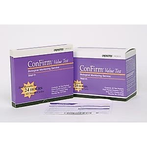 Crosstex CVT120 Confirm Value Test Service, 12 Tests (Pack of 12)