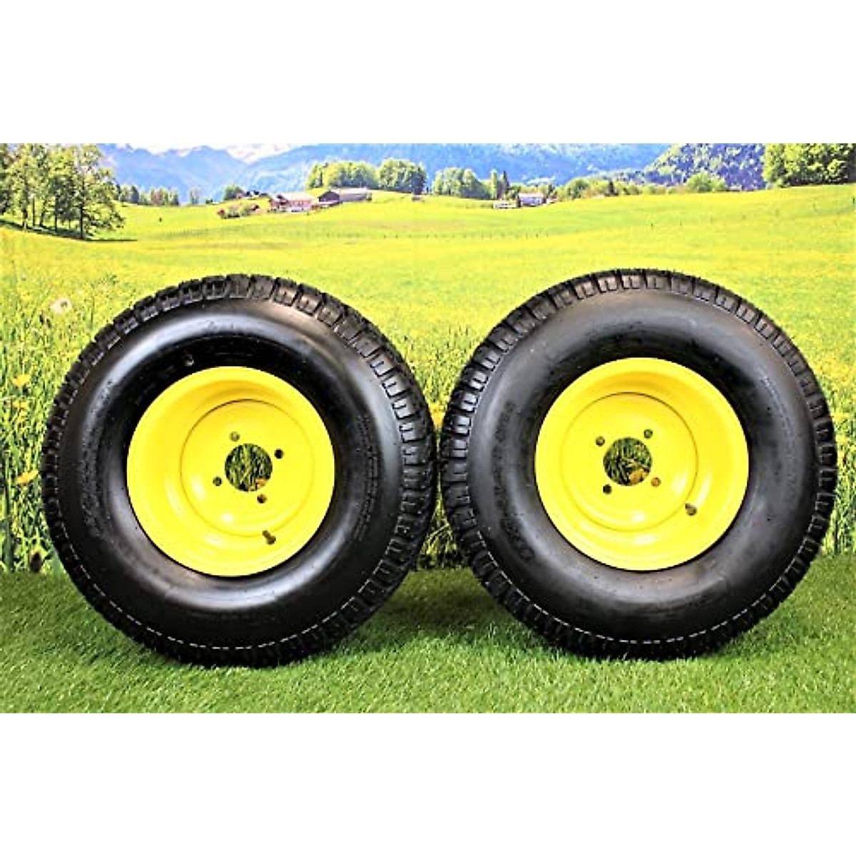 22x9.50-10 Tires & Wheels 4 Ply for Lawn & Garden Mower Turf Tires (Set of 2)
