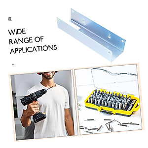 KICHOUSE Power Tool Organizer Garden Tool Organizer Pegboard Hanger for Garage Drill Rack Drill Wall Storage Garage Hanger Power Tool Rack Tool Organizer Rack Tools Stainless Steel Silver