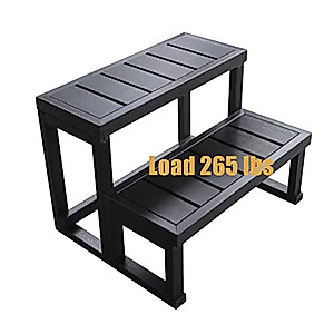 KOOSOM Luxury Hot Tub 5 Person Jakuzi Whirlpool Outdoor Spa Tub Freestanding Bathtub in Garden, 72 Jets Massage for 78-Inch Square with LED Lights, White