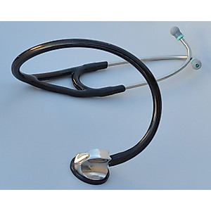 Kila Scopes Specialist Stethoscope - Professional Single Head Cardiology & Diagnostic Stethoscope for Doctors and Nurses - with Accessories, K870 Black