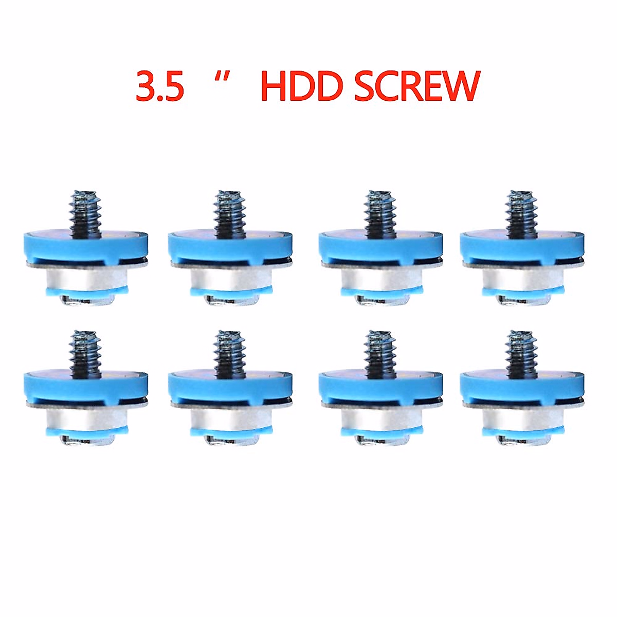 Bfenown 8X HDD Hard Drive Mounting Screw for HP Prodesk 600 G1 G2 SFF,6000 6005 6200 6300 Pro,8000 8100 8200 8300 Elite DC7800 7900 5800,Workstation Z400 Z200 Z210 Z600 450712-001 (3.5'')