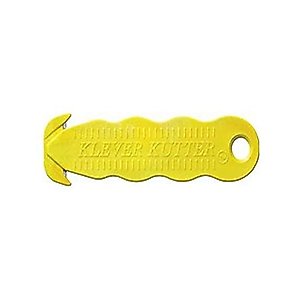 Klever Kutter KCJ-1 Yellow Dual Carbon Steel Utility Knife, Standard, Yellow