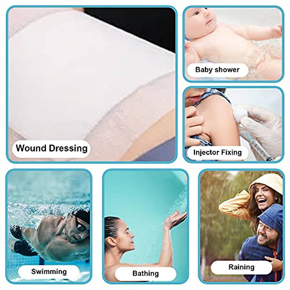 for Extensions Waterproof Skin Aftercare Bandage Film Transparent Dressing accessories Piercing after Care Solution