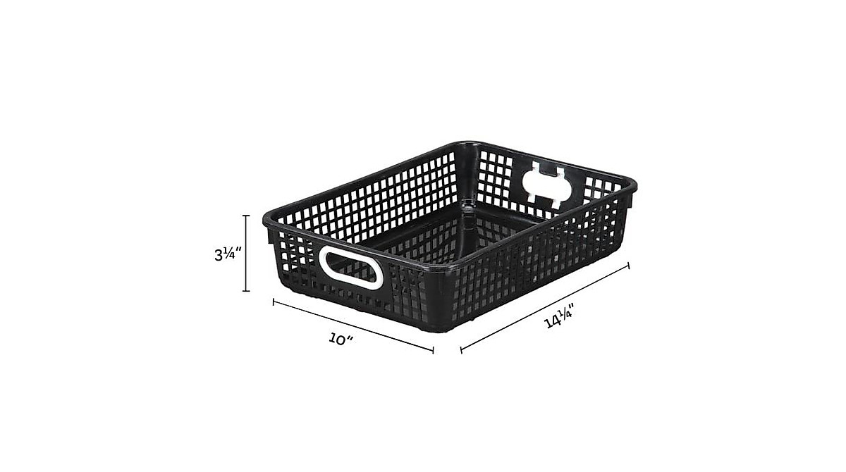 Really Good Stuff Paper Basket Pack - Organize A4 Papers & More
