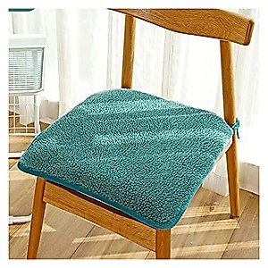Cushion for Kitchen Chairs， Chair Cushions for Dining Chairs Velvet/Grey/Brown/Green/Black，Cushion Seat Pads for Chairs,Chair Cushion Pads，Chair Cushion Covers for Armchairs Arms ( Color : #28 , Size