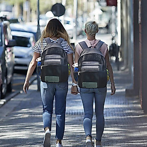 Dotpraise Heavy Duty Mesh Backpack, Lightweight See Through College Student Backpack with Comfort Padded Straps for Commuting, Swimming, Work, Travel, Outdoor Sport