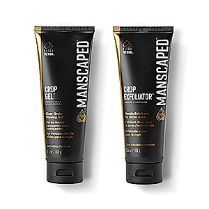 MANSCAPED® The Ultra Smooth Package, Male Hygiene Shaving Bundle, Includes The Crop Shaver™ Groin Razor with Replacement Blades​, Crop Gel™ Ball Shaving Gel, and Crop Exfoliator™ Ball Exfoliator