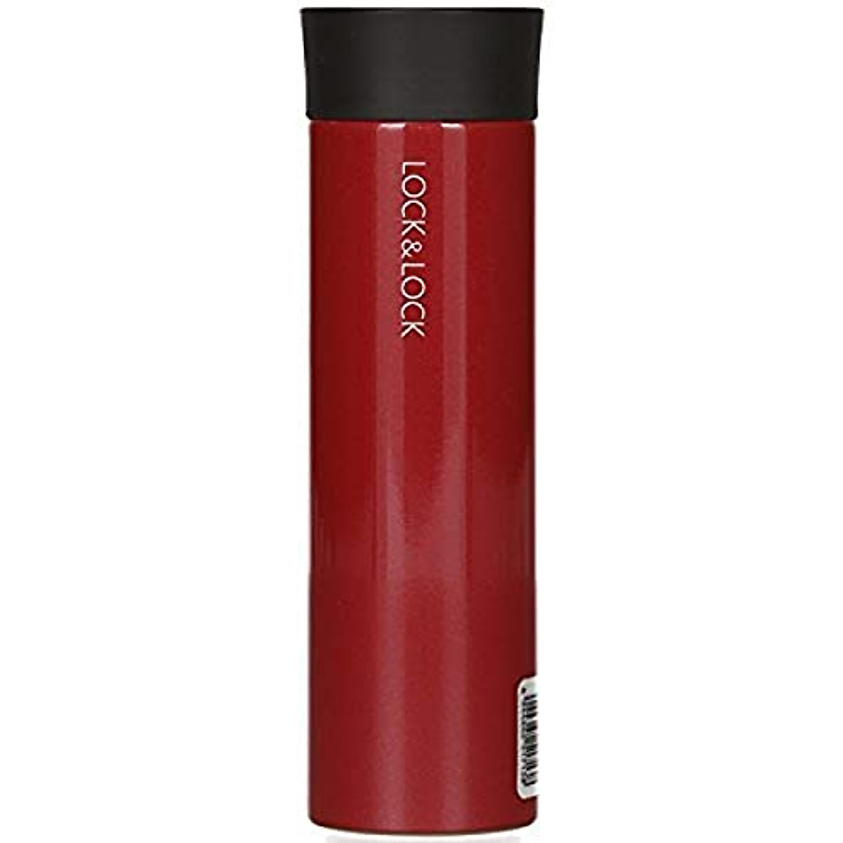 LOCK & LOCK Colorful Stainless Steel Vacuum Insulated Thermal Travel Mug 13.5oz Red, 13.5 oz