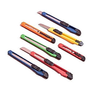 10 PCS Box Cutter Retractable Premium Utility Knife Box Opener for Cutting Carboard, Boxes Office, Craft, Paper Knife, Disposable Box Opener