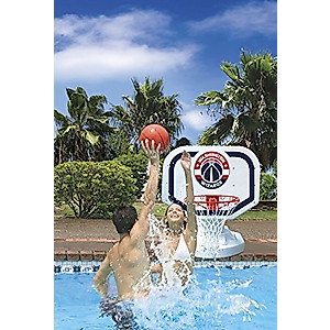 Poolmaster 72930 Washington Wizards NBA USA Competition-Style Poolside Basketball Game