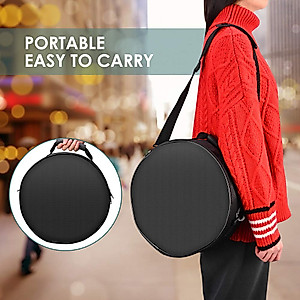 Tongue Drum, 12 Inch 11Notes Steel Tongue Drum Percussion instrument with Drum Mallets Carry Bag, 2 Drumsticks And Textbook (Green)