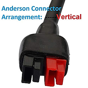 DC 8mm Cable Works DC7909 with Anderson Solar Panel Connector Perfectly Compatible with Jackery MAXOAK Portable Power Station Solar Port