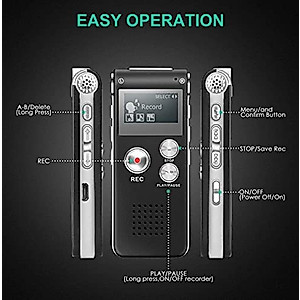 1PC Paranormal Ghost Hunting Equipment Digital EVP Voice Activated Recorder USB 16GB