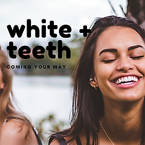Teeth Whitening Strips Natural Teeth Strips for Sensitive Teeth White Strips for Teeth Whitening No Peroxide No Bleach