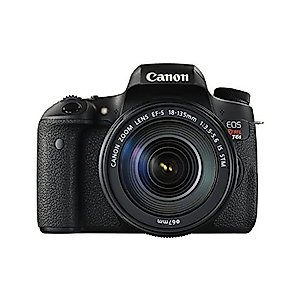 Canon EOS Rebel T6s Digital SLR with EF-S 18-135mm is STM Lens
