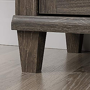 Sauder Hammond Library Base, L: 32.87" x W: 15.04" x H: 30.0", Emery Oak Finish