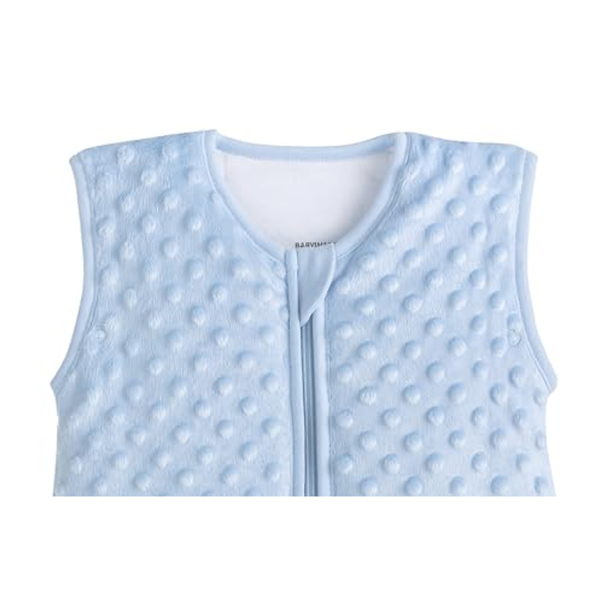 BABYINABAG Baby Sleeping Bag and Sack, Minky Dot, Quilted Winter Model, 2.5 Tog Very Warm for Infants and Toddlers (Large (22 mos - 3T))