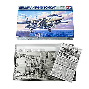 Tamiya 61118 1/48 Grumman F-14D Tomcat Plastic Model Airplane Kit