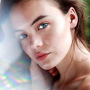 4 Pack K9 Optical Crystal Photography Prism Set, Include 55mm Crystal Ball, 50mm Crystal Cube, 50mm Triangular Prism, 60mm Optical Pyramid with Gift Box& Wipe Cloth for Teaching, Playing, Photography