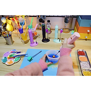 Electric Epoxy Resin Mixer Handheld for Minimizing Bubbles, Resin Stirrer, Silicone Mixing