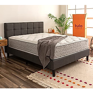 Tulo by Mattress Firm | 13 INCH Memory Foam Plus Coil Support Hybrid Mattress | Bed-in-A-Box | MED Firm Comfort | King