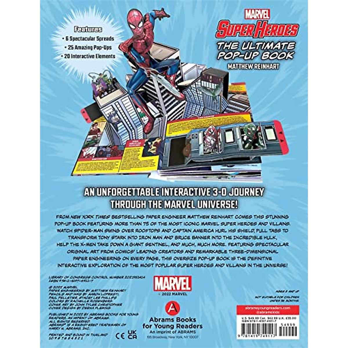 Marvel Super Heroes: The Ultimate Pop-Up Book