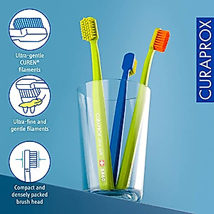 Curaprox 5460 Ultrasoft Toothbrush, 3 Pack