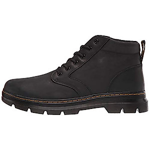 Dr. Martens unisex adult Lace Fashion Boot, Black Wyoming, 11 Women 10 Men US