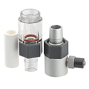 Terizger CO2 Diffuser,Carbon Dioxide Atomiser Bubble Counter Aquarium Inline CO2 Atomizer for Planted Aquarium,Aquarium Diffuser(16/22 mm)