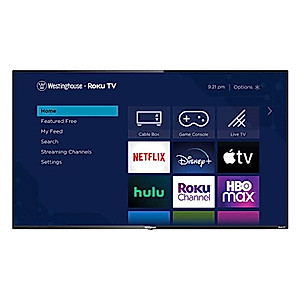Westinghouse 50-Inch 4K UHD Smart TV UX Series HDR10 60Hz Refresh Rate Compatible with Alexa & Google Assistant + Free Wall Mount (No Stands) WR50UX4210 (Renewed)