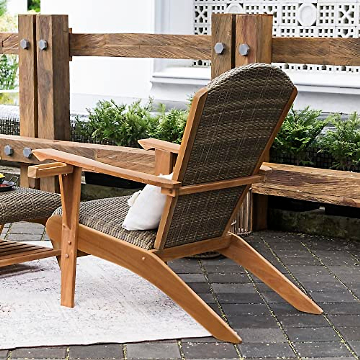 Cambridge Casual Auburn Upholstered Outdoor Adirondack Chair