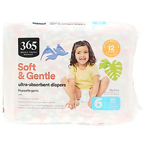 365 by Whole Foods Market, Size 6 Diapers, 20 Count