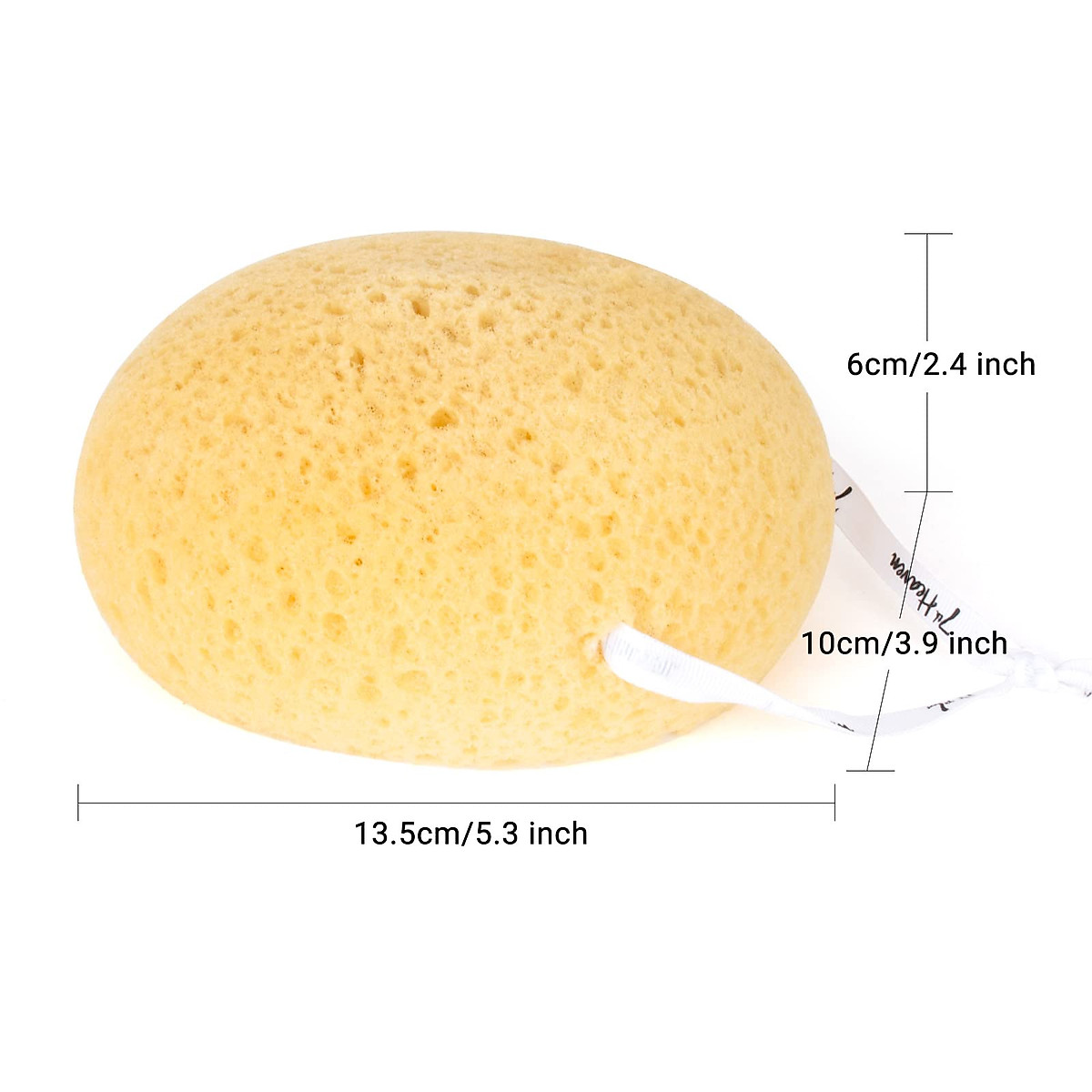 Bath Sponge, 4 Pcs Shower Sponge Loofah Body Scrubber, Shower Sponge Cleaning Loofahs Sponge, Body Sponge for Women Men Kid