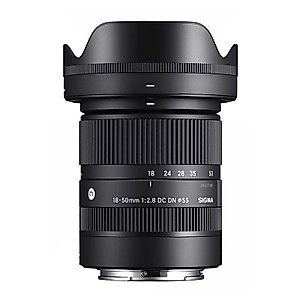 Sigma 18-50mm f/2.8 DC DN Contemporary Lens for FUJIFILM X