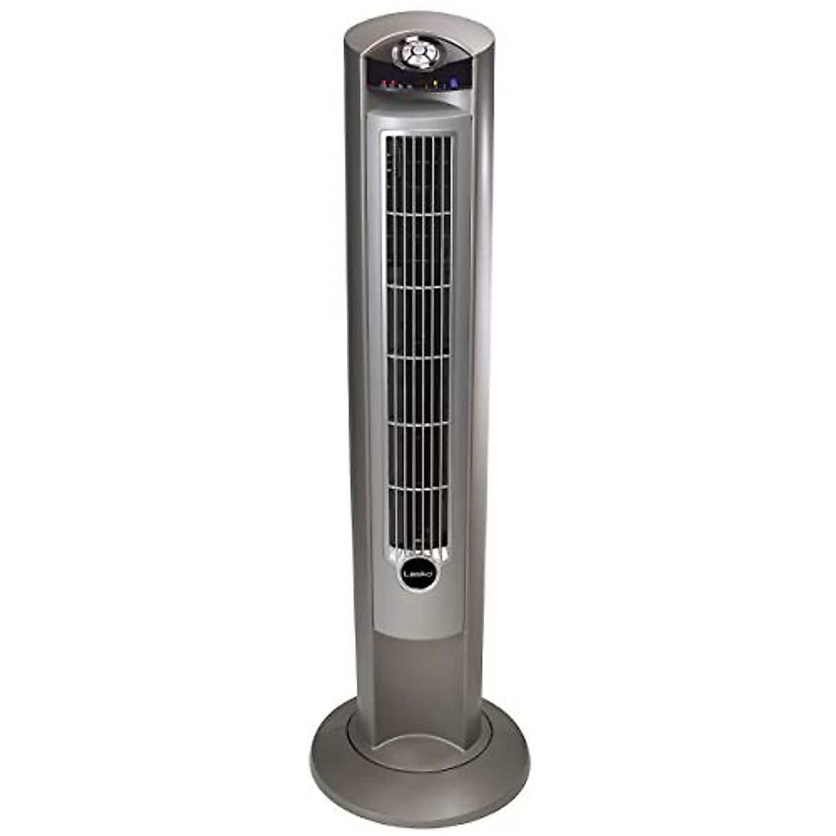 Lasko Portable Electric 42" Oscillating Tower Fan with Fresh Air Ionizer, Timer and Remote Control for Indoor, Bedroom and Home Office Use, Silver 2551