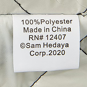 Homewear 8-Piece Hudson Damask China Storage Container Set, Navy