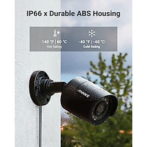 ANNKE 16CH 3K Lite FHD AI Surveillance Security Camera System with 2TB Hard Drive and 8X 2MP Outdoor Weatherproof CCTV Cameras, Smart Human Vehicle Detection, Day/Night Vision, Smartphone Remote View