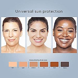PCA SKIN Sheer Tint Broad Spectrum SPF 45 - Universally-Tinted Water-Resistant Hydrating Sunscreen for Use Alone or Under Foundation & Makeup (1.7 fl oz)
