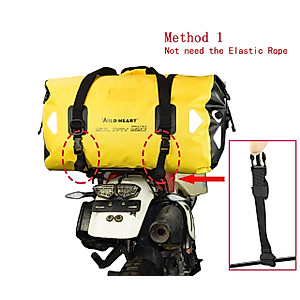 WILD HEART Quick install and remove straps 4+2 heavy duty straps (black straps)